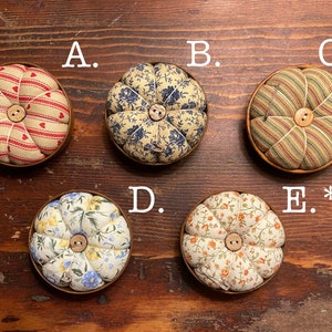 One Handmade Primitive Pin Keep / Pincushion / Pin Cushion in Rustic ...