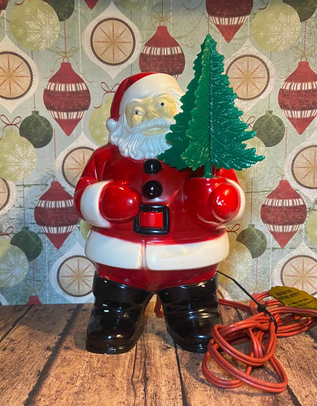 1950’s Wall Mount True Vintage Santa Light by Royal Electric - Etsy