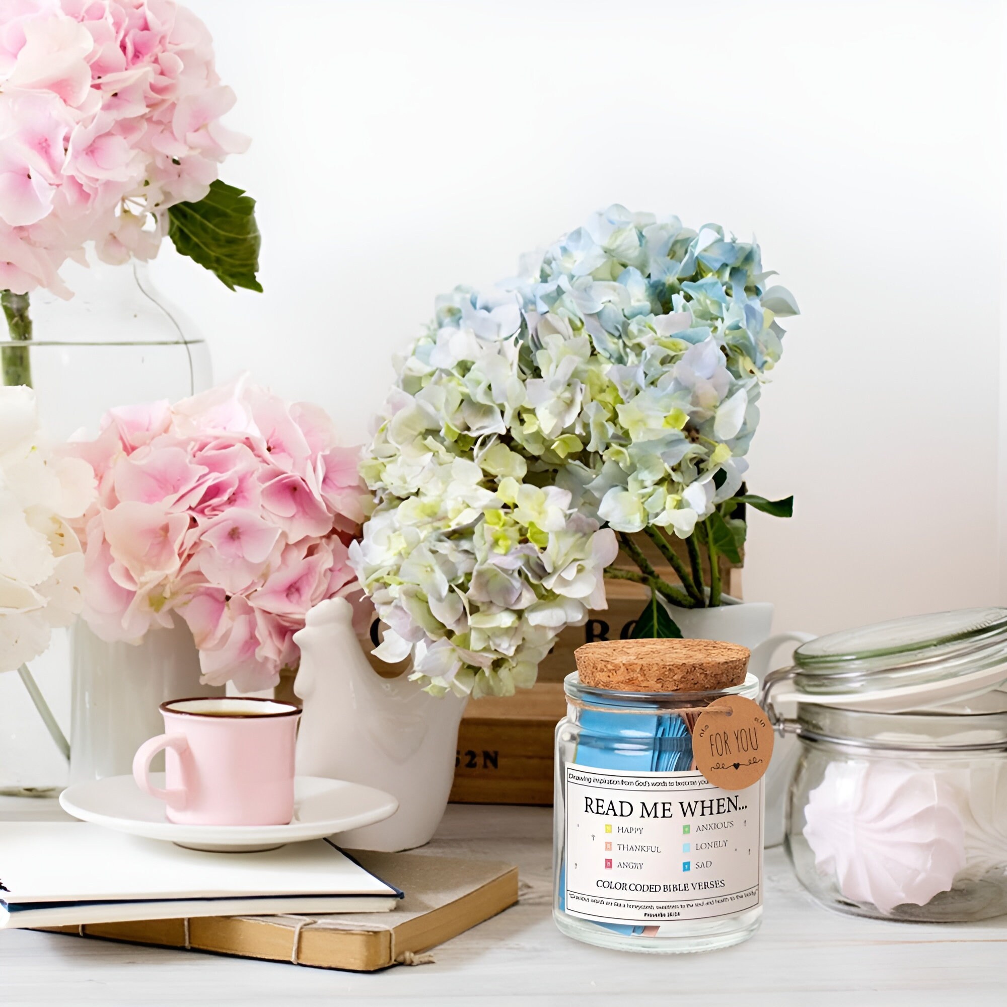 Christmas Handmade Bible Verse Jar: Personalized Christian Quotes ...