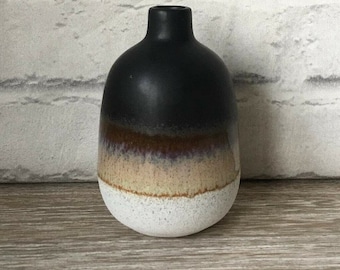 Blue Stone Effect Mojave Glaze Vases Flower Vase Holder Home Decoration ...