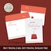 Printable BIRTHDAY Card 5x7 Folded / Instant Download / Card Template ...