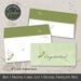 Printable Congratulations Card | Green Abstract Flower Congratulations ...