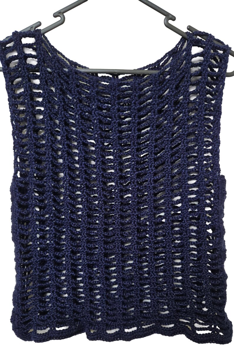 Summer Mesh Top Crochet Pattern - Etsy