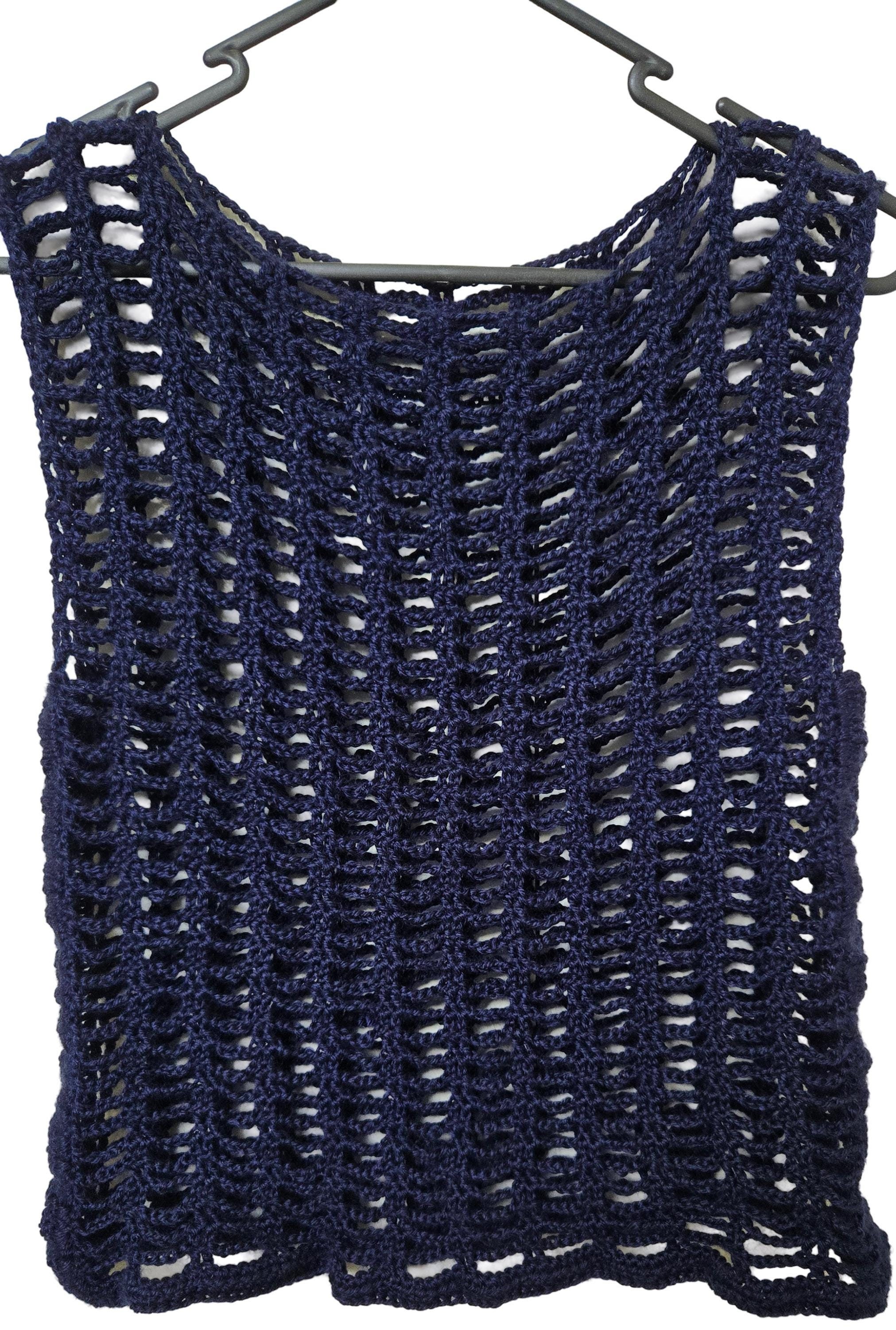 Summer Mesh Top Crochet Pattern - Etsy