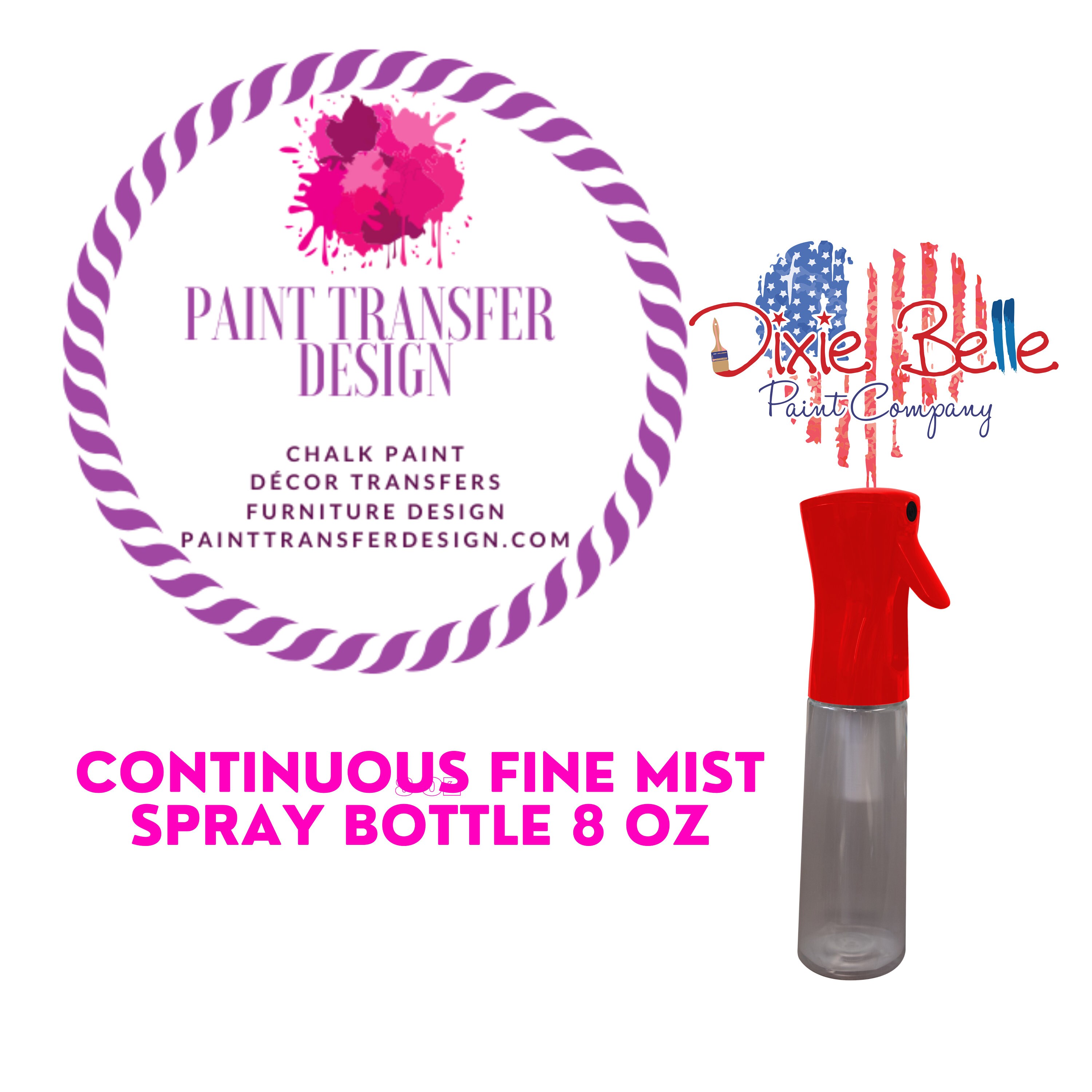 Continuous Fine Mist Spray Bottle - Etsy