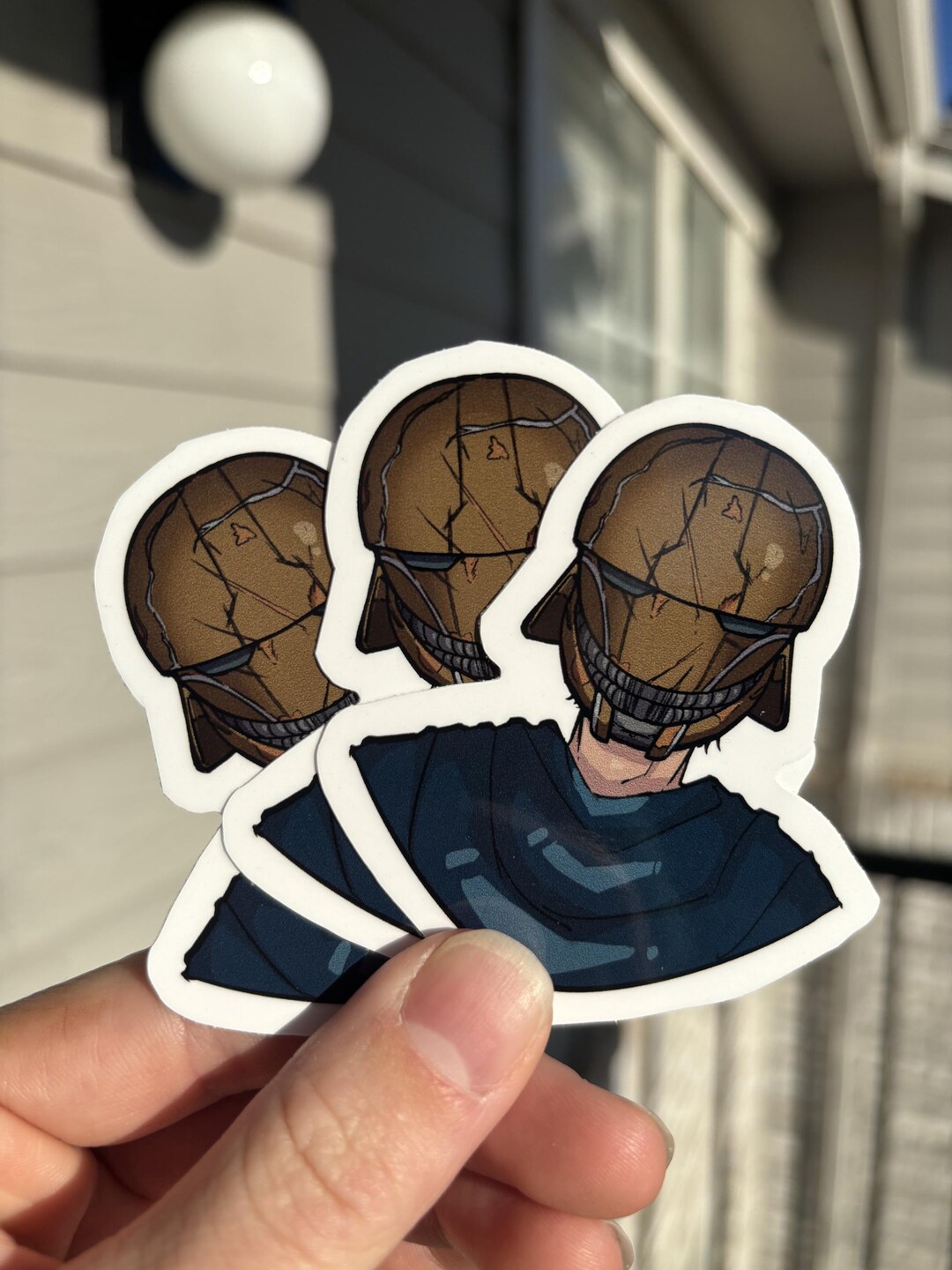 The Acolyte - the Stranger White Vinyl Sticker - Star Wars - Etsy