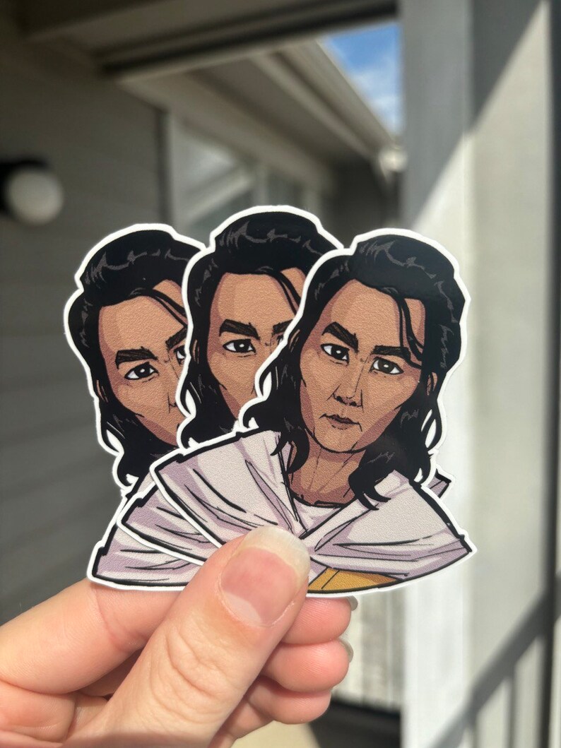 The Acolyte - Mae-ho "mae" Aniseya White Vinyl Sticker - Star Wars - Etsy
