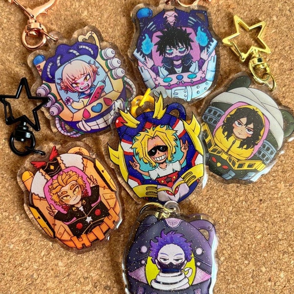 My Hero Academia Keychain - Etsy