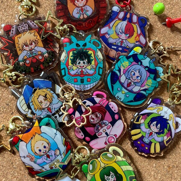 My Hero Academia Charm - Etsy
