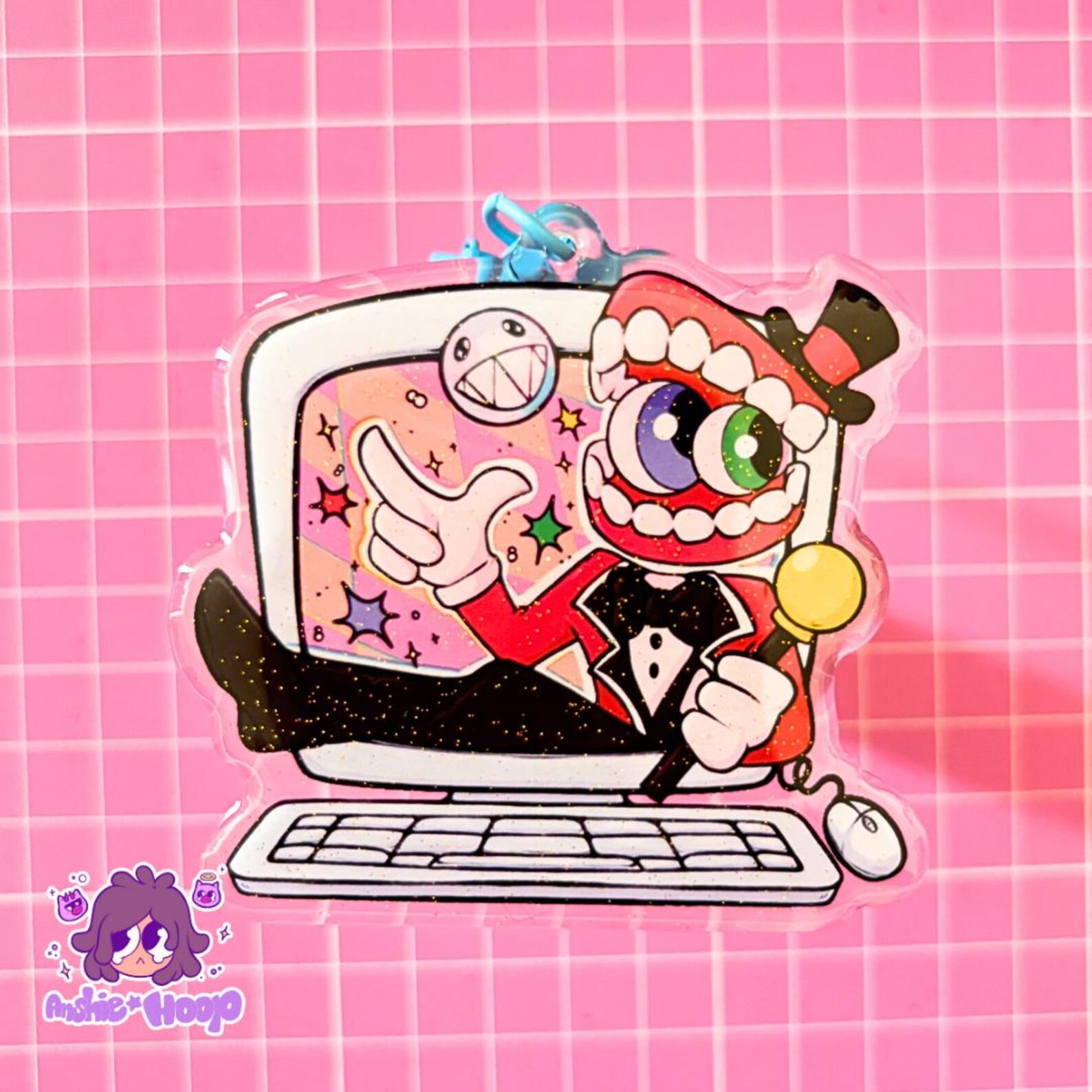 Digital Circus Acrylic Keychains 2.5 Inch - Etsy