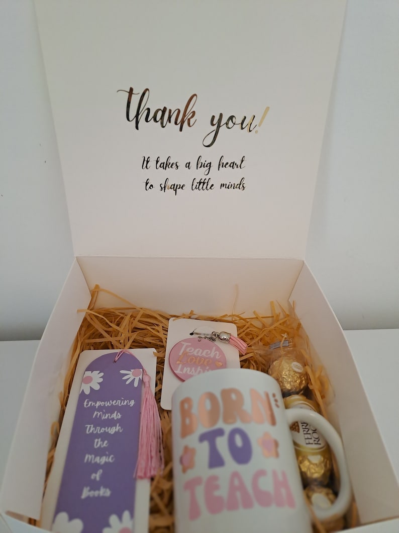 Techer Appreciation Gift Box - Etsy
