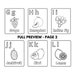 26 Fruit Alphabet Coloring Pages A-Z ABC Colouring Pages for Kids ABC ...