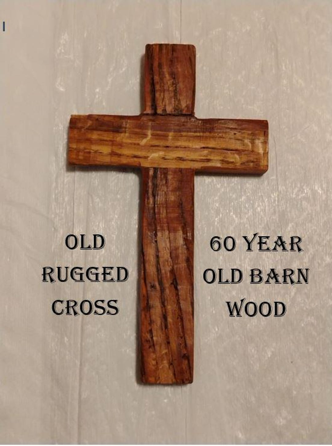 Handcrafted 60-year-old Tennessee Barn Wood Cross - Etsy