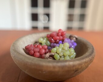 1:12 Scale 6 Bunches of Mixed Grapes Dolls House Miniature - Etsy