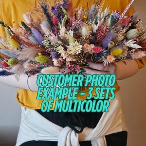 Mini Three Piece Flower Bouquet Set| Wedding Favors, Birthday Party ...