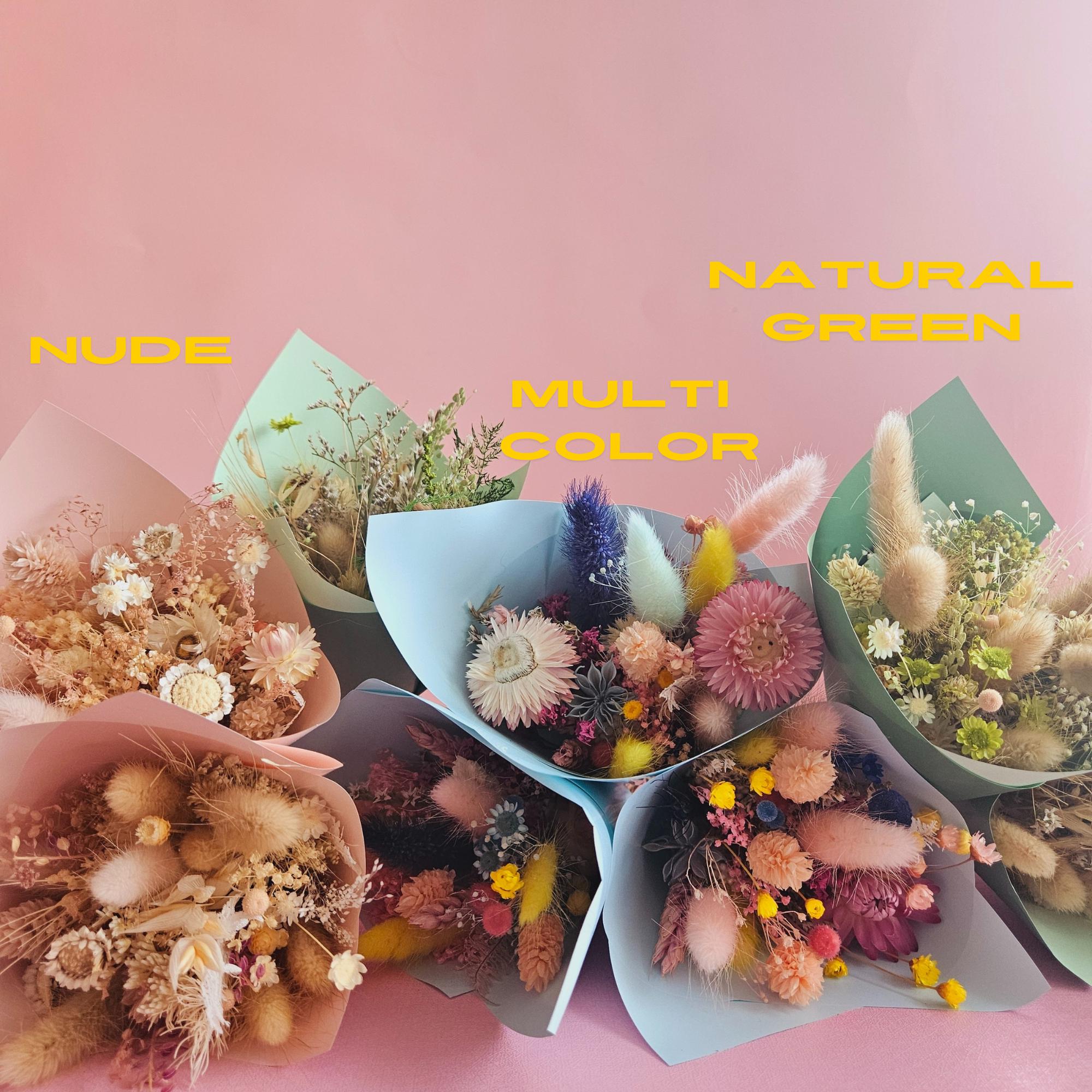 Mini Three Piece Flower Bouquet Set| Wedding Favors, Birthday Party ...