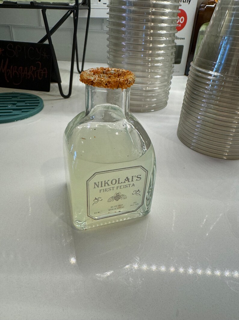 Mini Patron Bottles - Engraved & Personalized! - Etsy