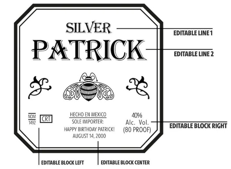 Mini Patron Bottles - Engraved & Personalized! - Etsy