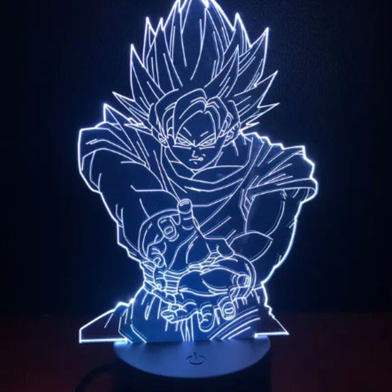 Dragon Ball Z Lamp - Etsy