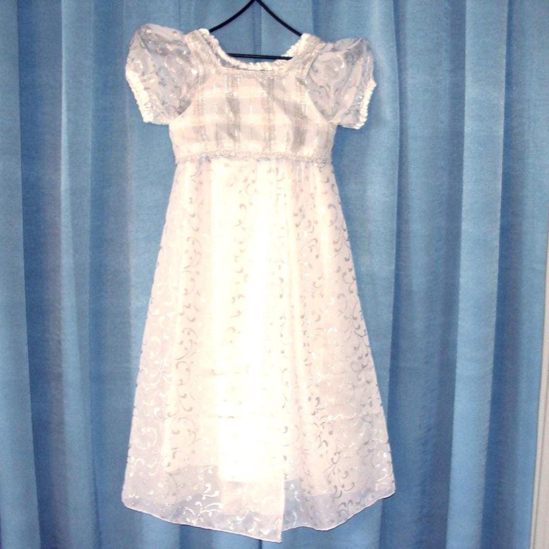 Girls Princess Costume: Reversible Vest, Halo Headpiece, Angel Dress - Etsy
