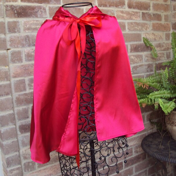 Satin Cape - Etsy