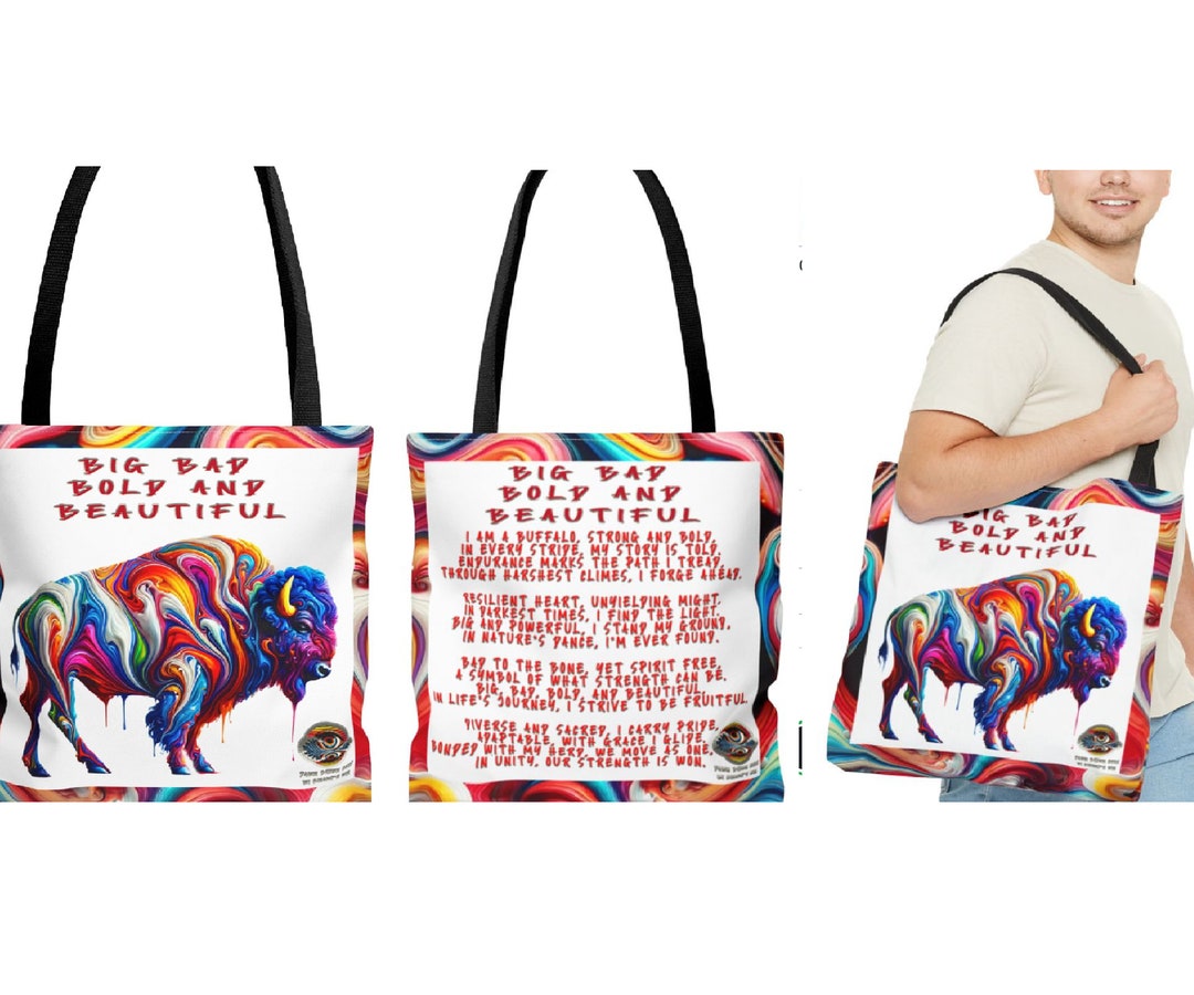 Native American Tote Indigenous Bag Authentic Enrolled Lakota Sioux ...