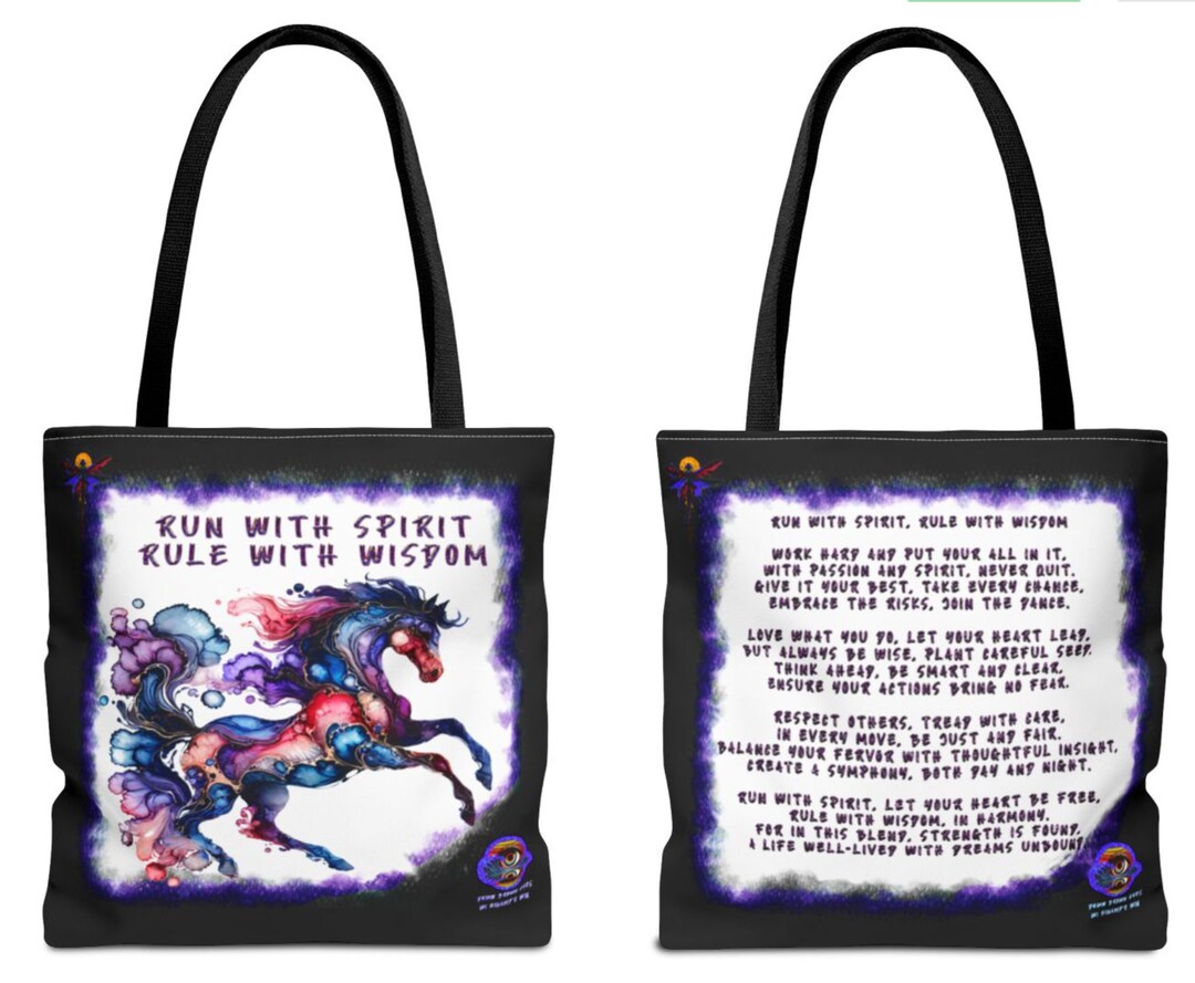 Native American Tote Indigenous Bag Authentic Enrolled Lakota Sioux ...