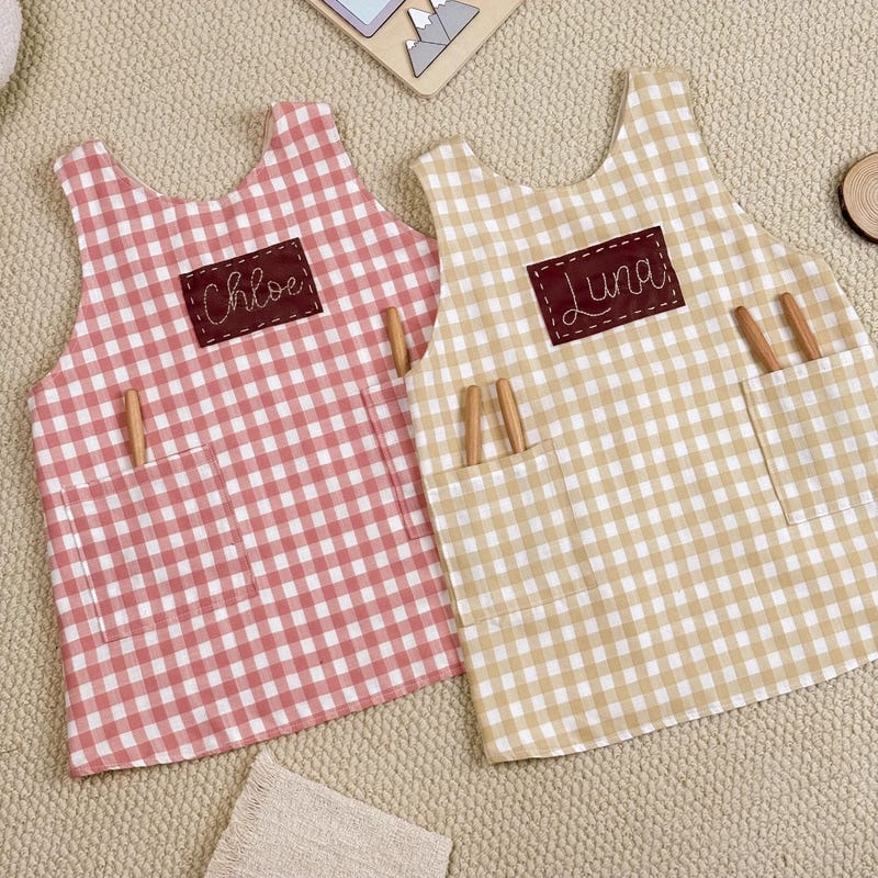 Girls Art Apron - Etsy