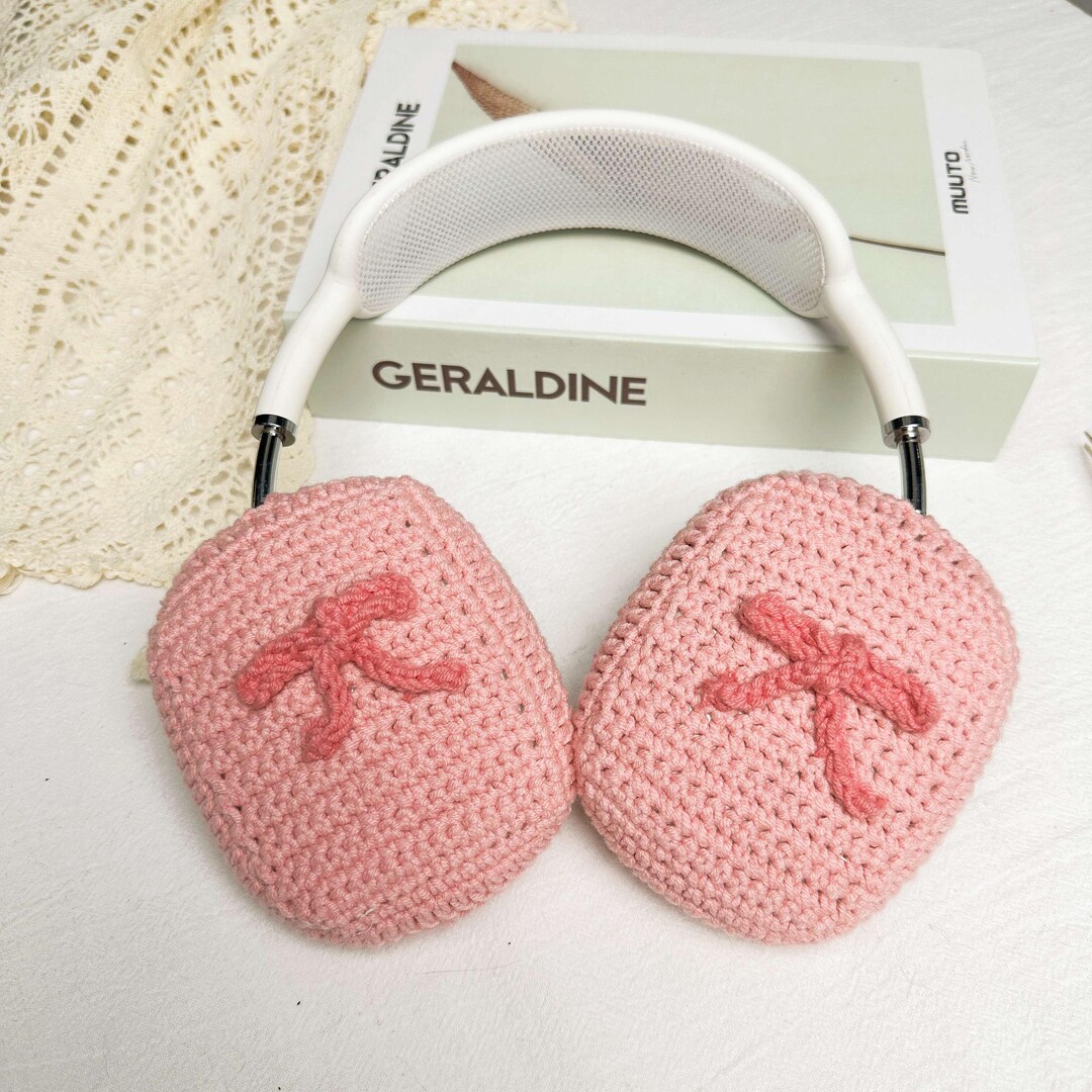 Bow Airpods Max Headphone Covers crochet Airpods Max Case AirPod Max ...