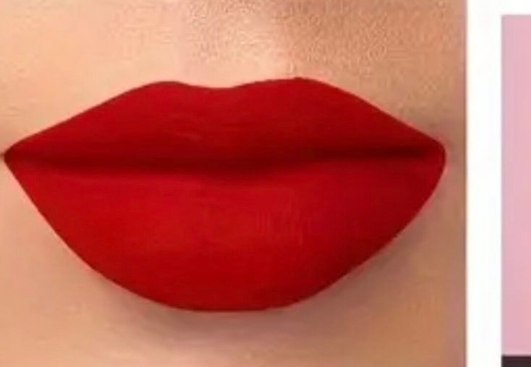 Bright Red Lipstick Lipcolor Lip Balm Lip Stick Long Lasting - Etsy