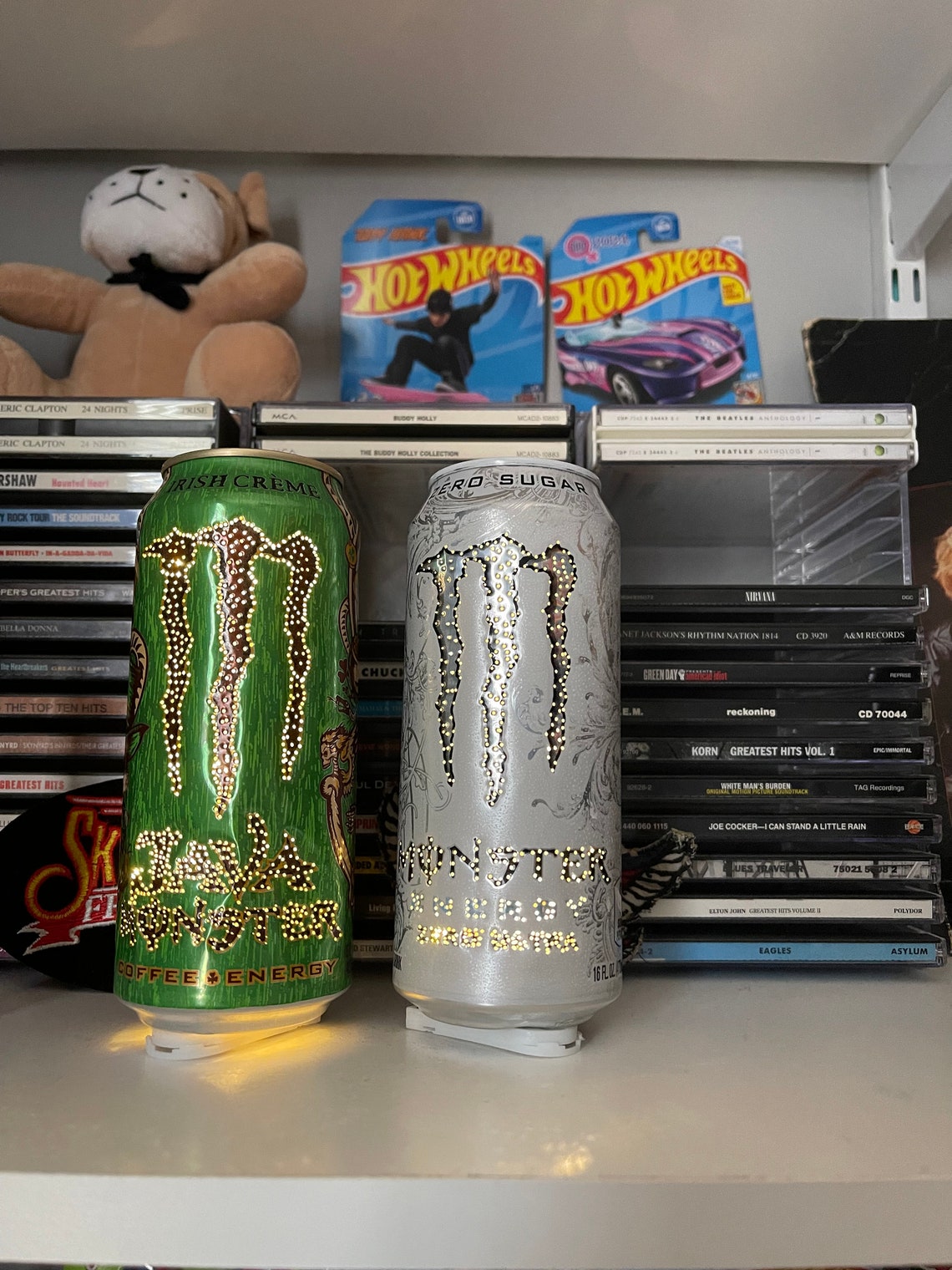 Monster Can Lamp - Etsy