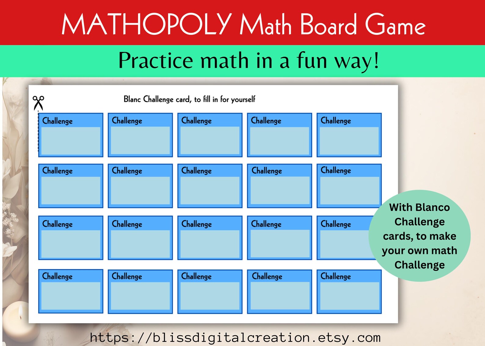 Mathopoly Math Game, Math Addition Subtraction, Math Practice, Math ...