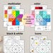 Multiplication Table, Paper Fortune Teller Activity Game, Times Table ...