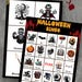 Halloween Bingo Cards, Halloween Activity, Kids Halloween Game, Cute ...