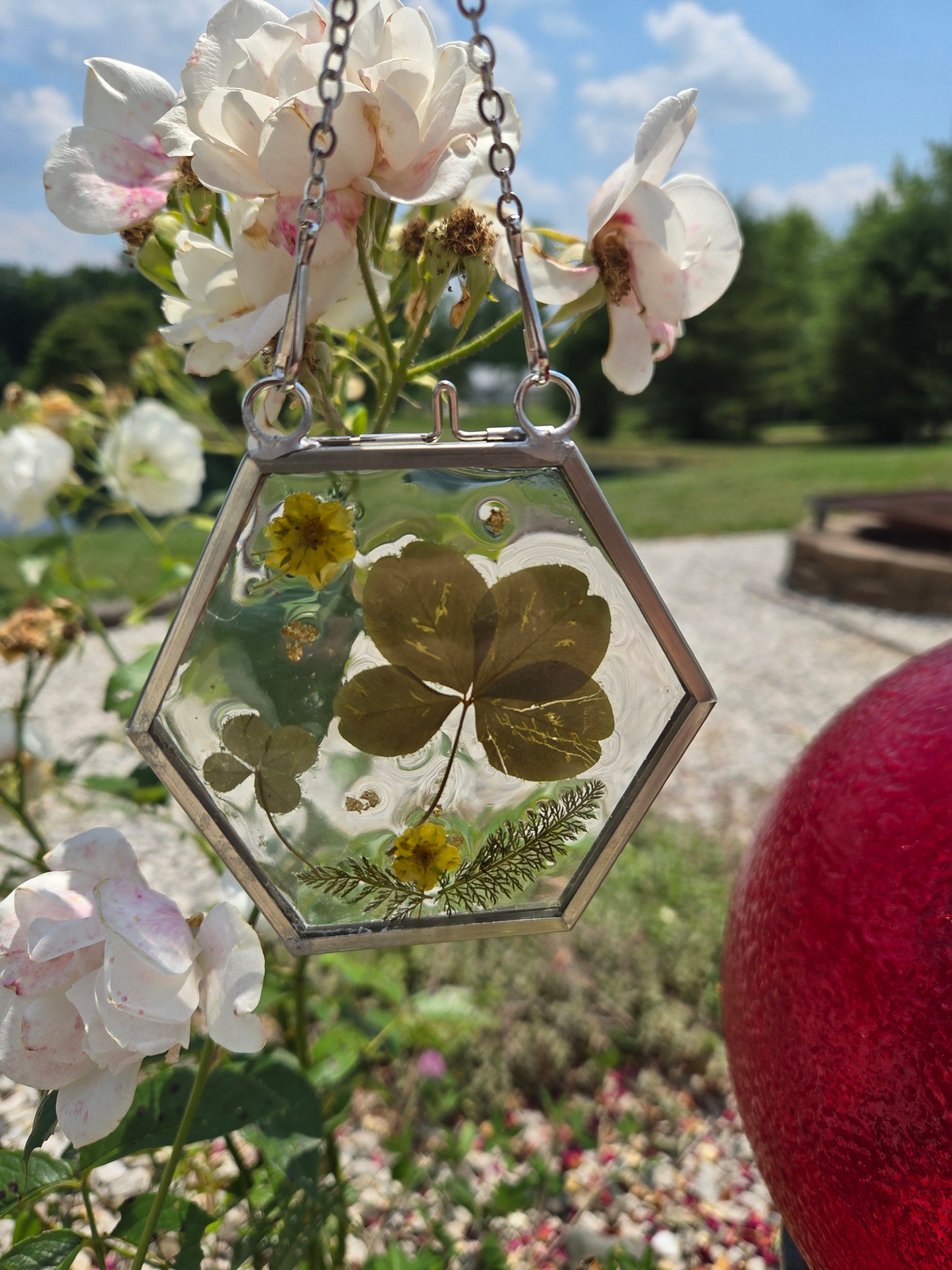 Four-leaf Clover Sun-catcher - Etsy