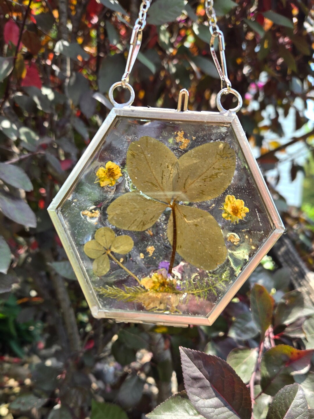 Four-leaf Clover Sun-catcher - Etsy