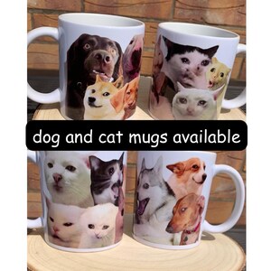 Cat Meme Mug, Crying Cat, Screaming Cat, Funny Cat Mug, Meme Mug, Meme ...