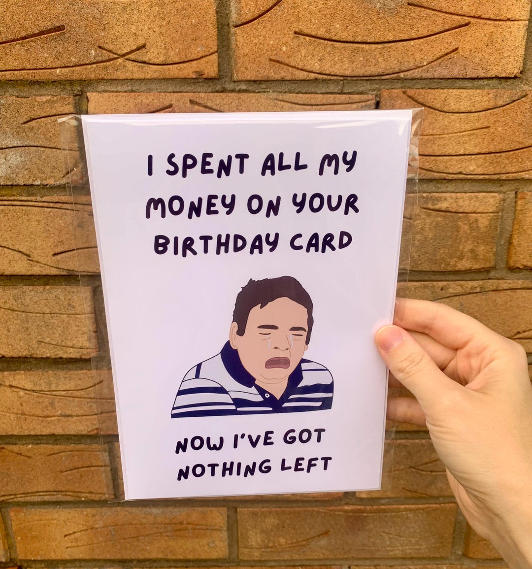 Ive Got Nothing Left Meme Birthday Card, Funny British Birthday Card - Etsy