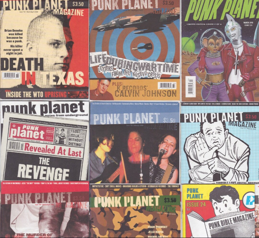Punk Planet Magazines 75 Issues 80s Punk Culture, Punk Subculture PDF ...