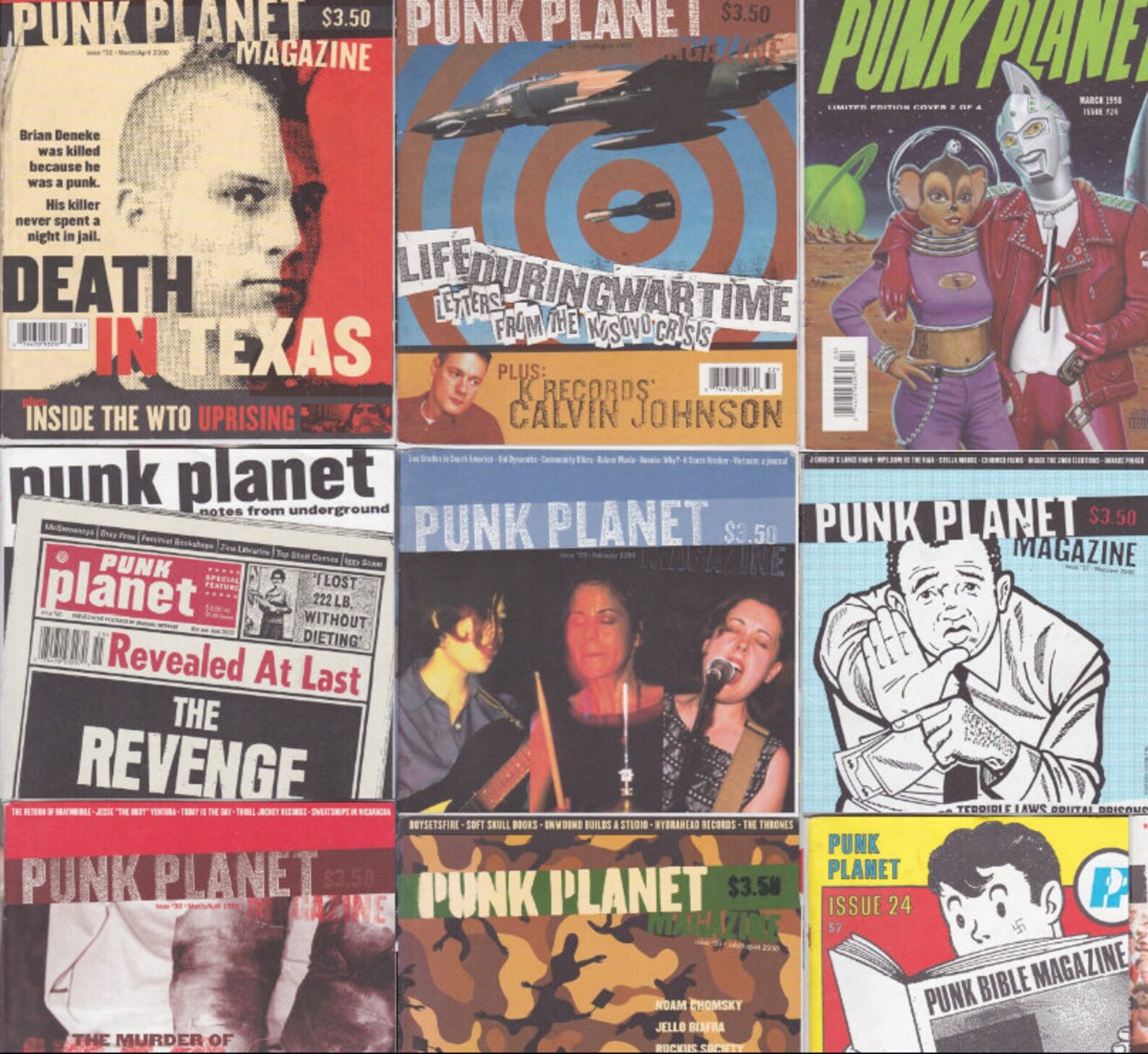 Punk Planet Magazines 75 Issues 80s Punk Culture, Punk Subculture PDF ...