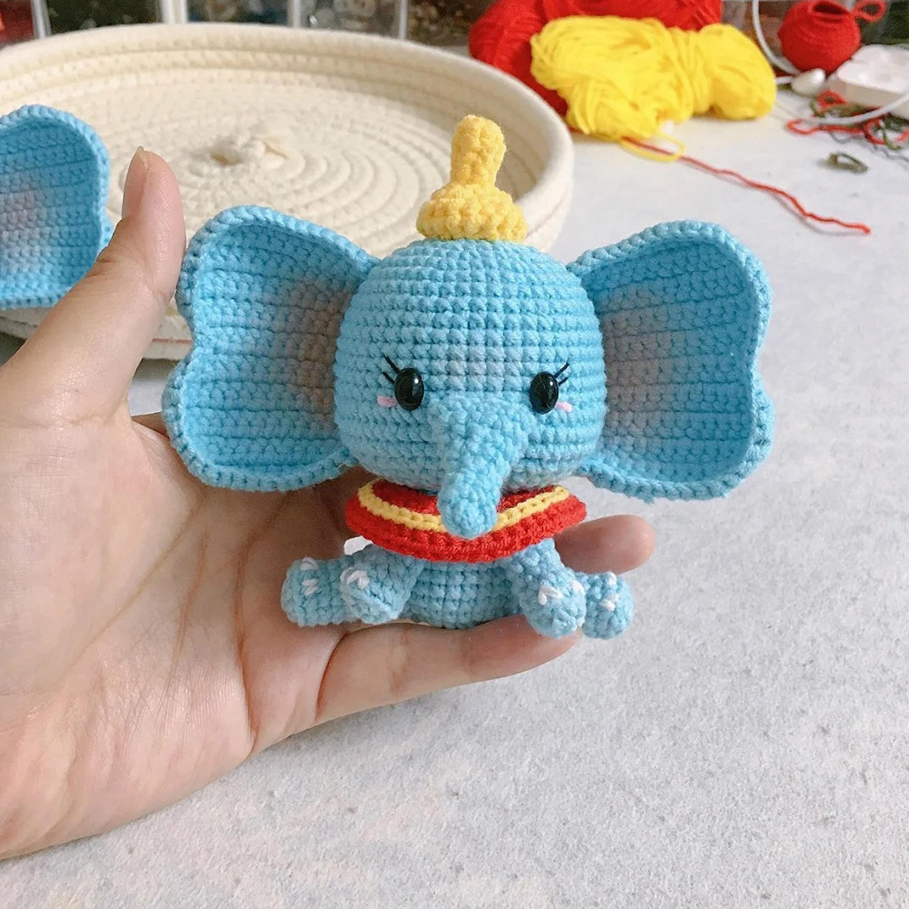 Dumbo Pattern Crochet, Amigurumi Pattern, Downloadable Pattern, Pattern ...