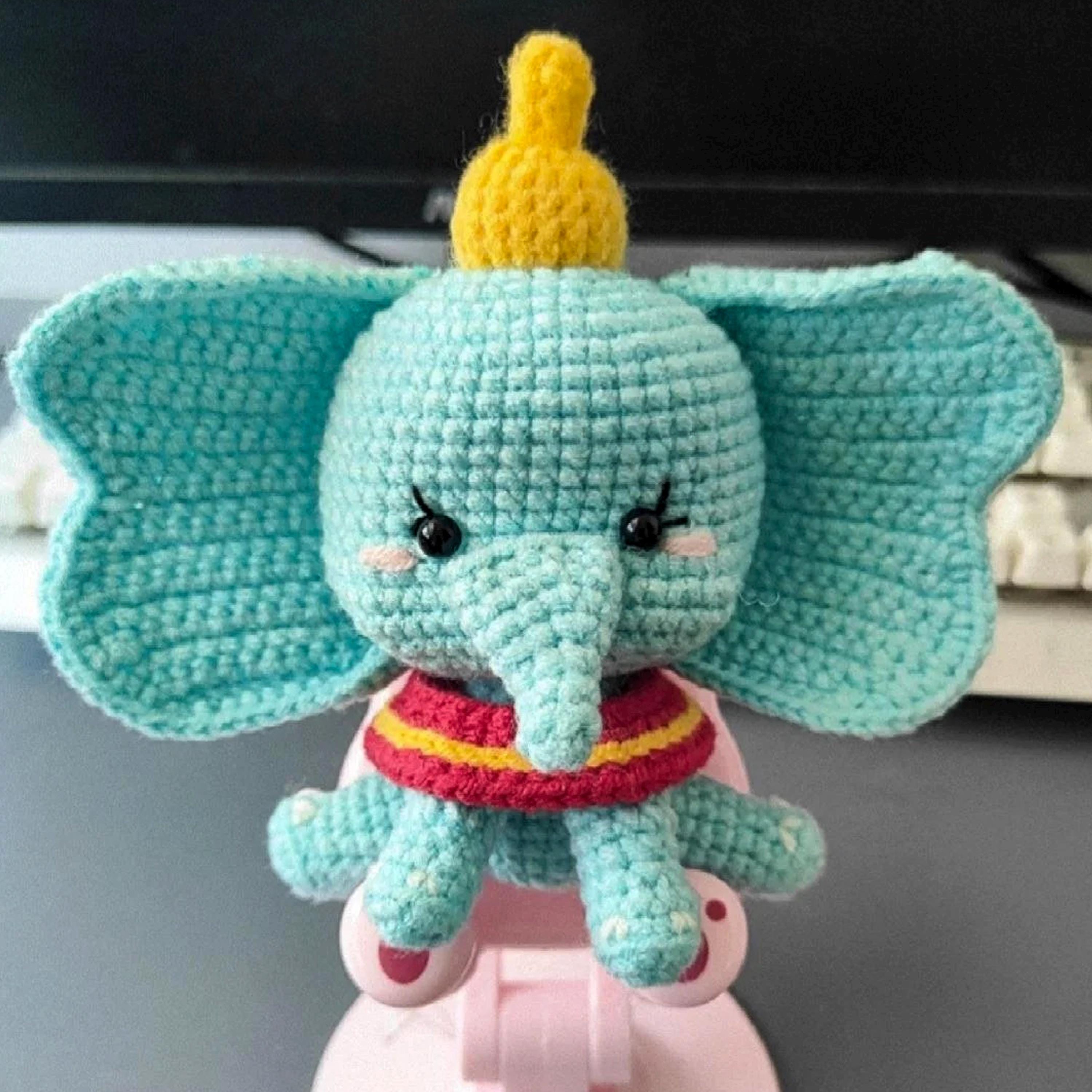 Dumbo Pattern Crochet, Amigurumi Pattern, Downloadable Pattern, Pattern ...