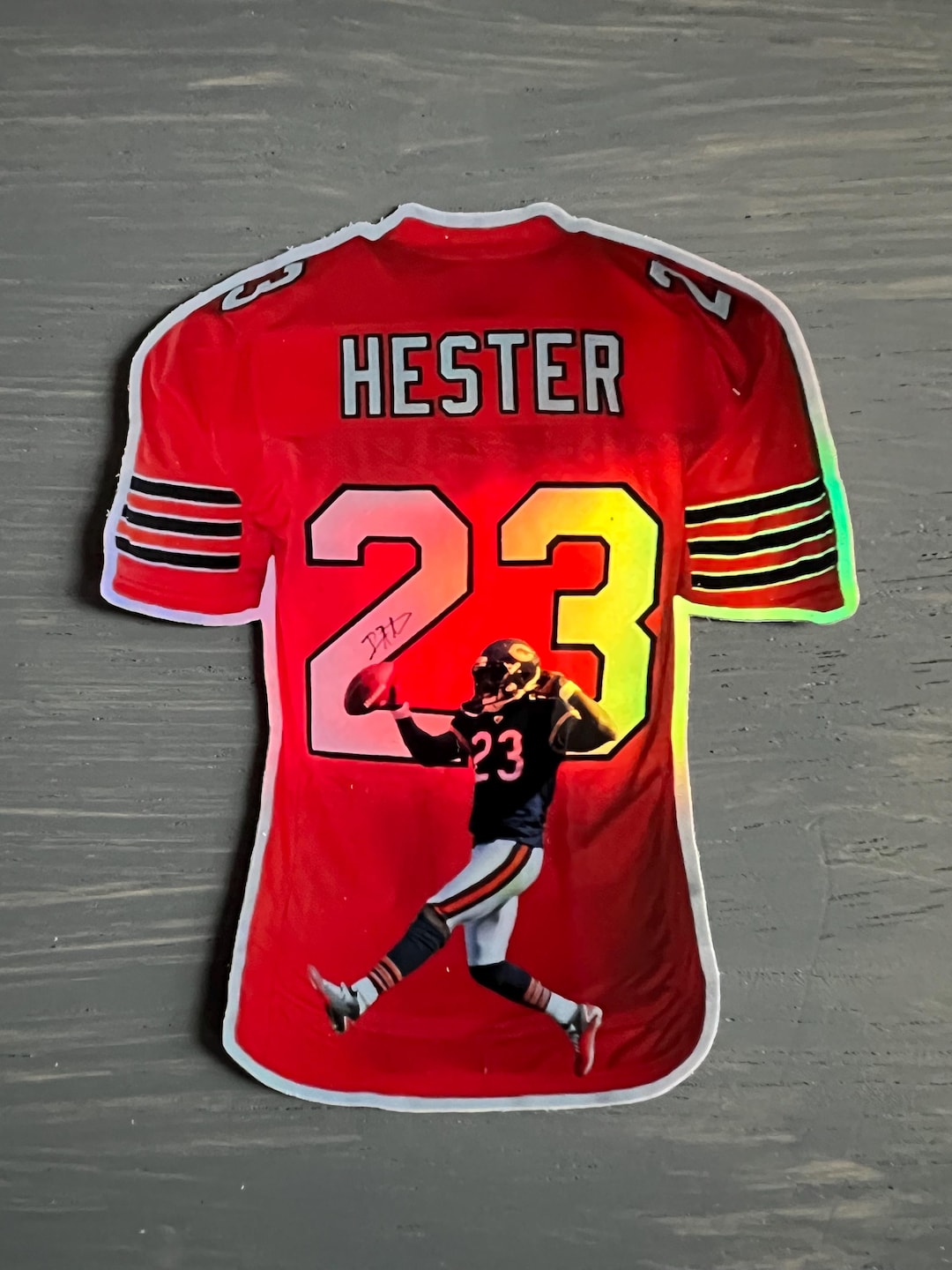 Devin Hester Jersey Sticker - Etsy