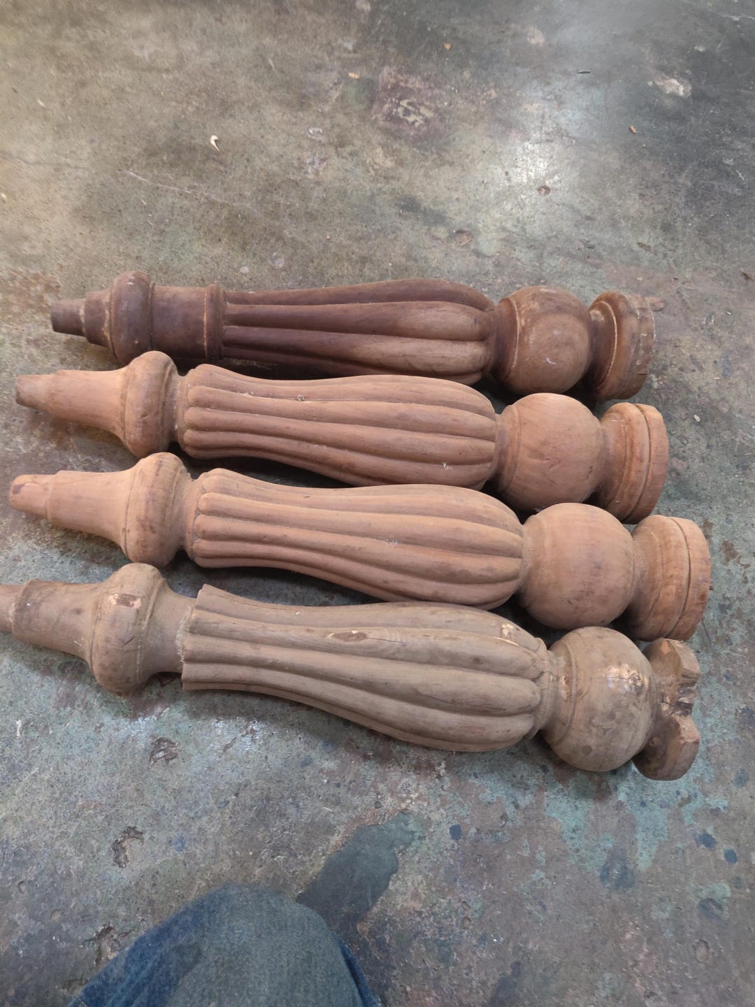 Mahogany Table Legs - Etsy