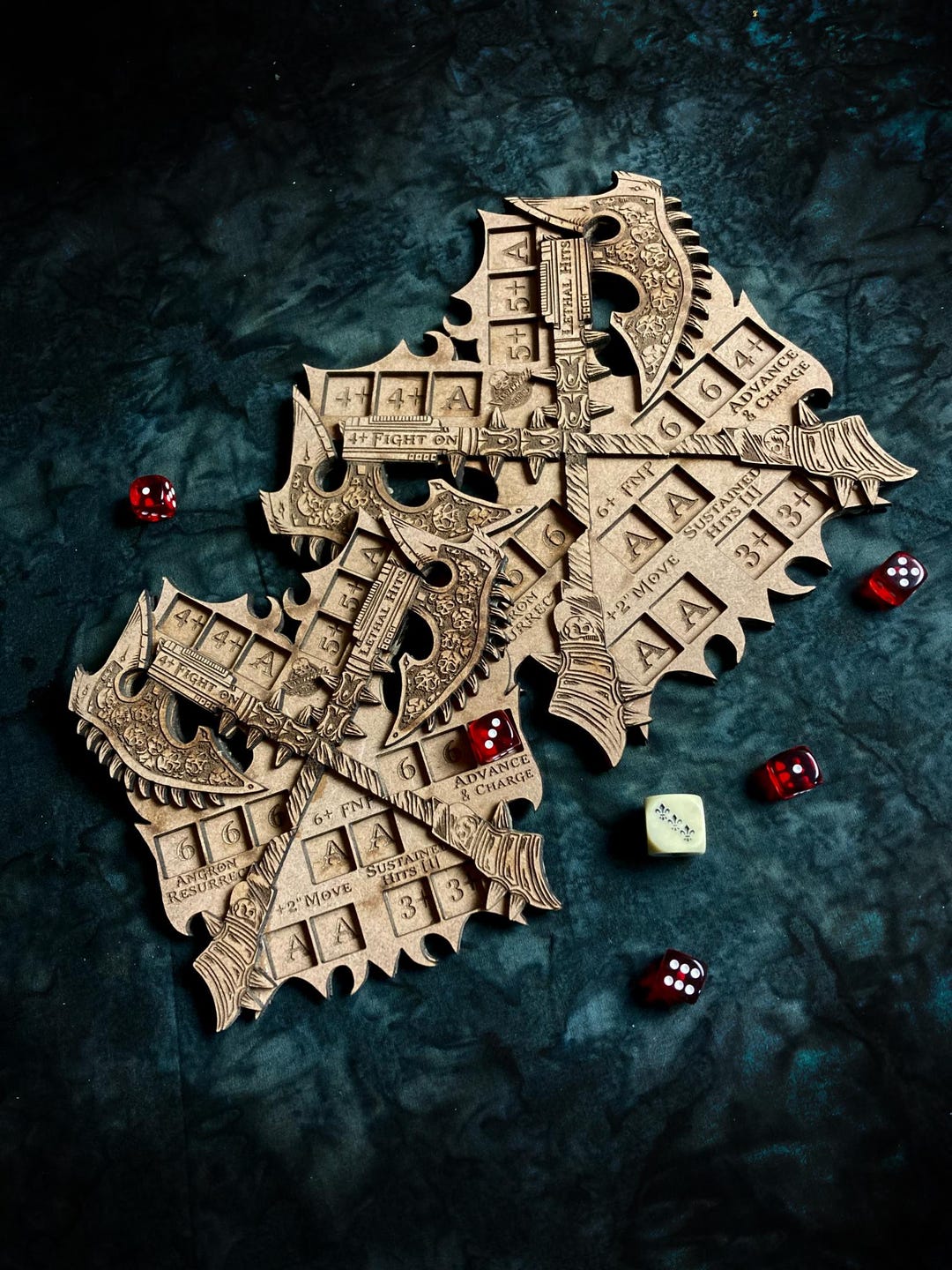 Chain Axe Blessing Tracker for World Devourers 40k - Etsy UK