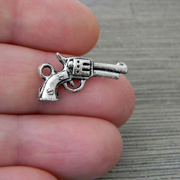 Revolver Charm - Etsy