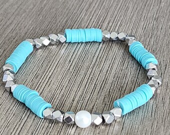 Aqua Rainbow Colour Pop Heishi - Etsy