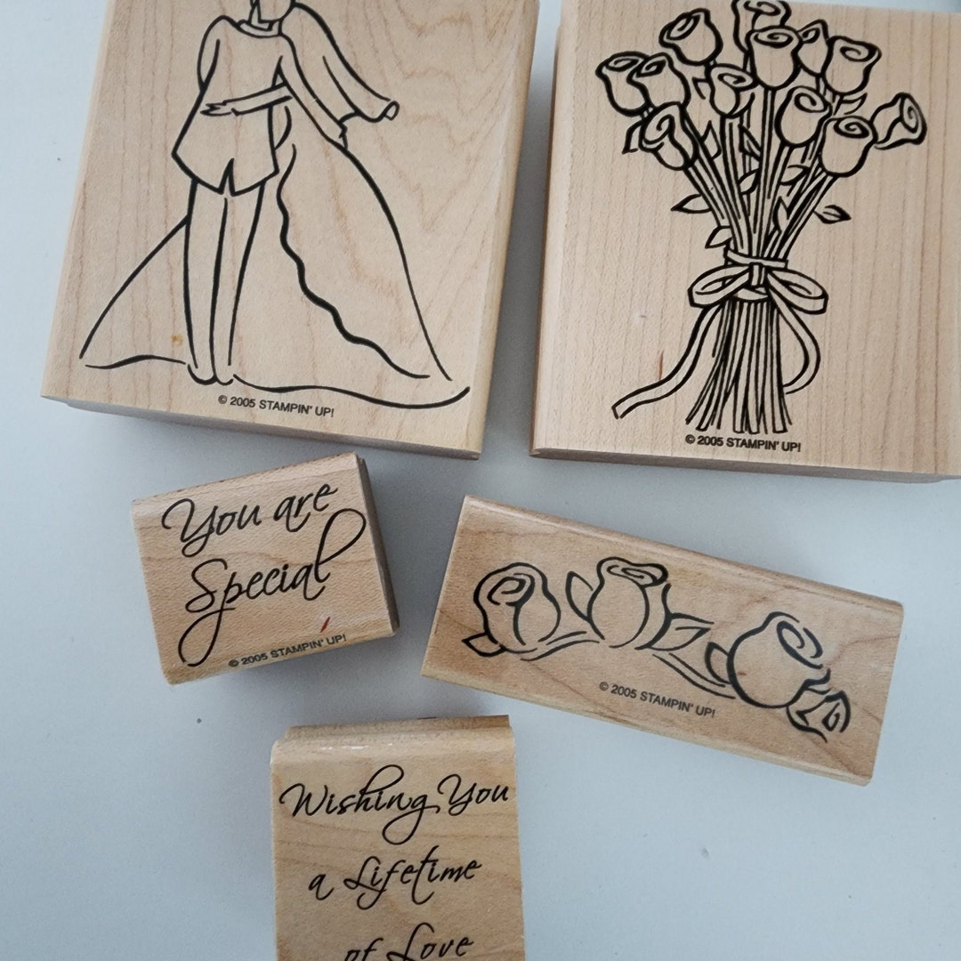 Stampin up Life's Gentle Moments Gently Used Set of 5 Stamps - Etsy