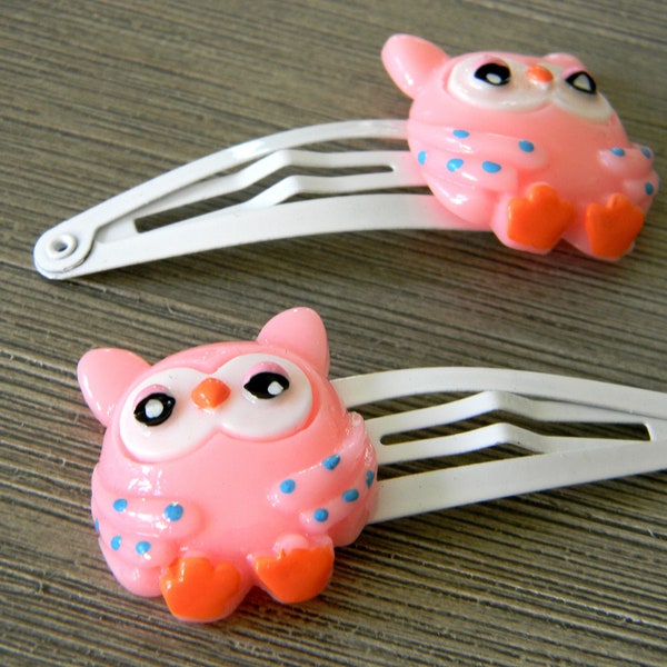 Owl Hair Clip - Etsy