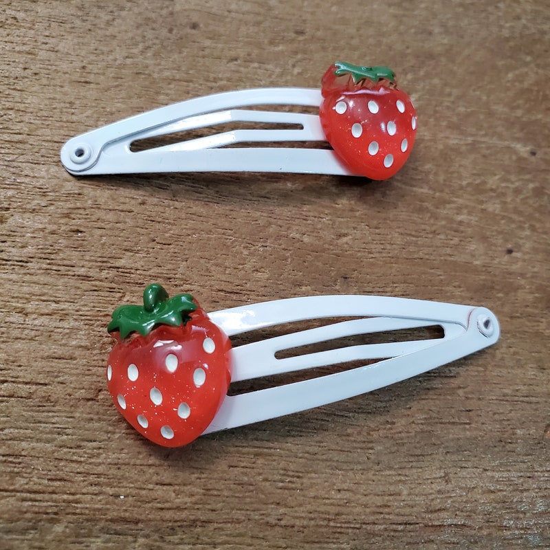 Fruit Hair Clips - Etsy